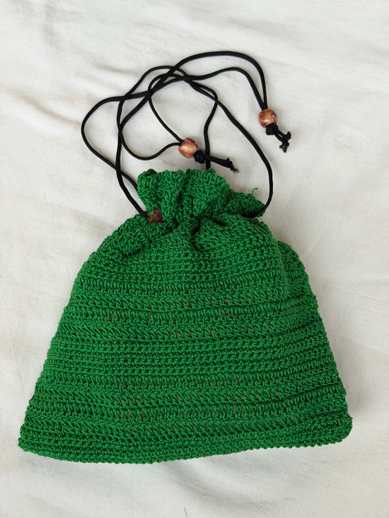 Potli crochet bag / pouch - hand made with love - plethora of colors a ...